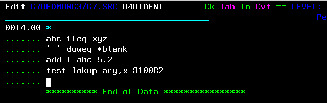 AutoTab example: RPG 3